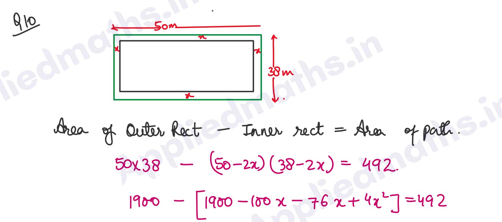 Class 11 CBSE Applied Maths Mensuration Exercise 4.1
