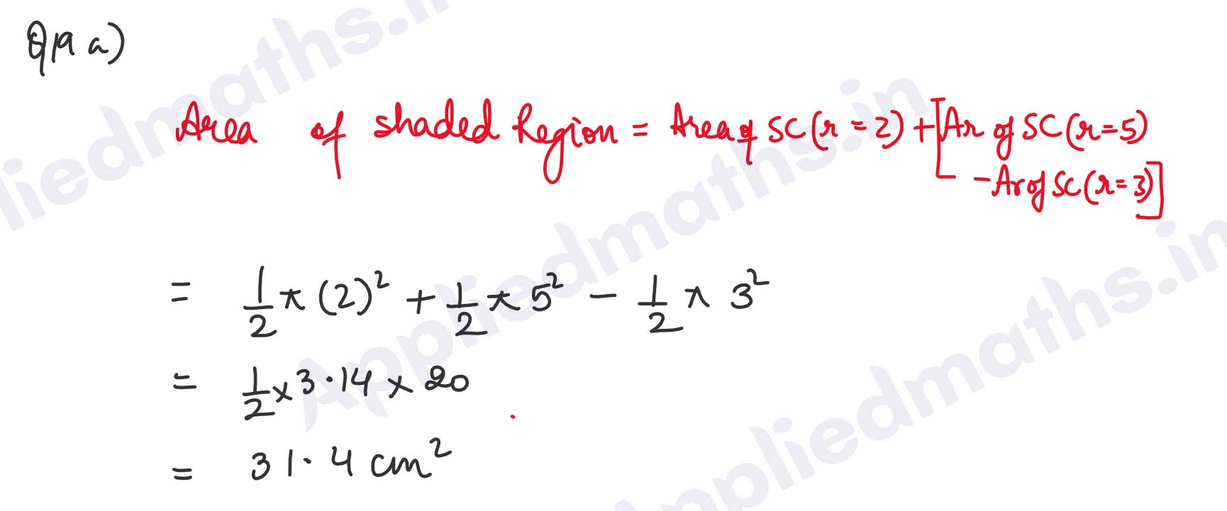 Class 11 CBSE Applied Maths Mensuration Exercise 4.1