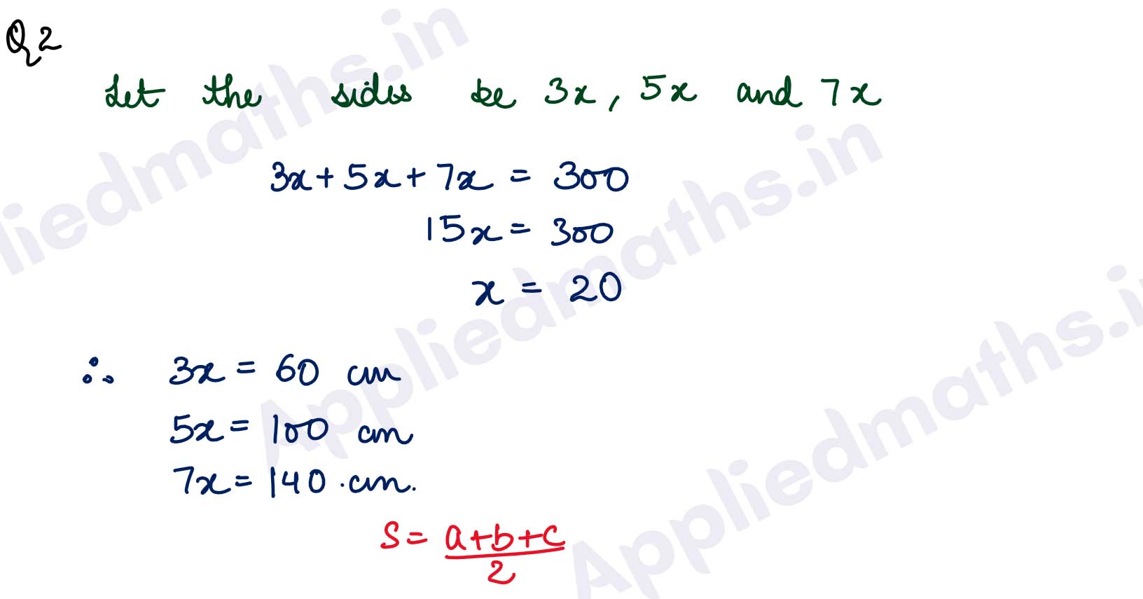 Class 11 Cbse Applied Maths Mensuration Exercise 4 1