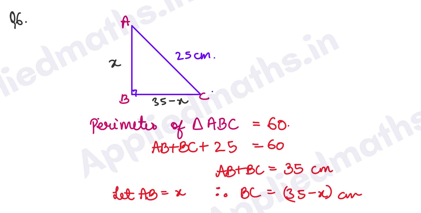Class 11 CBSE Applied Maths Mensuration Exercise 4.1